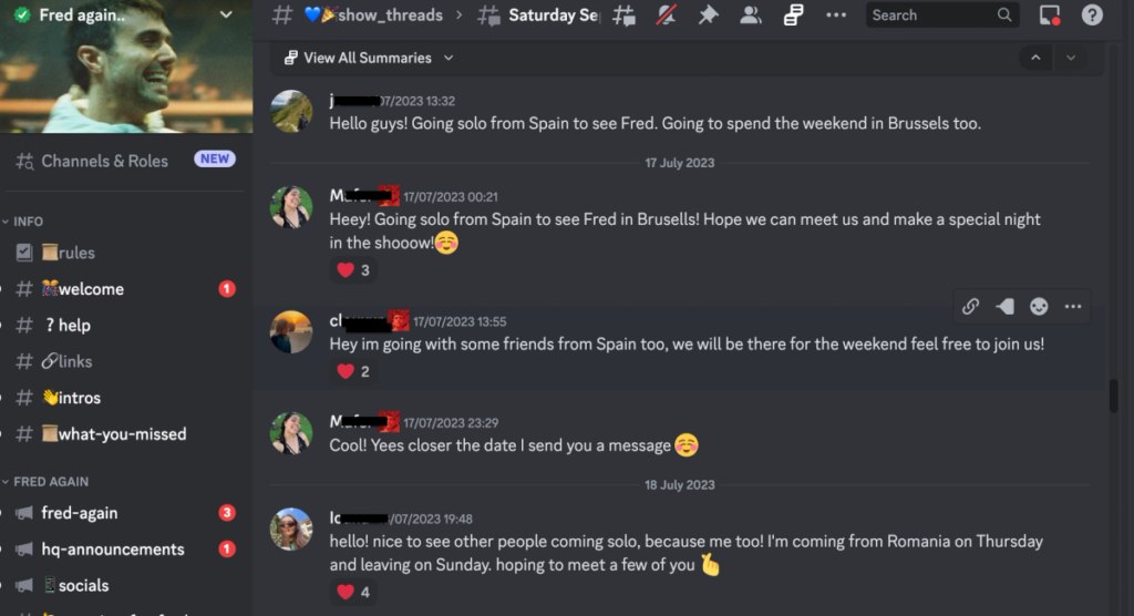 How Fred again.. used Discord to grow into a global artist - Levellr