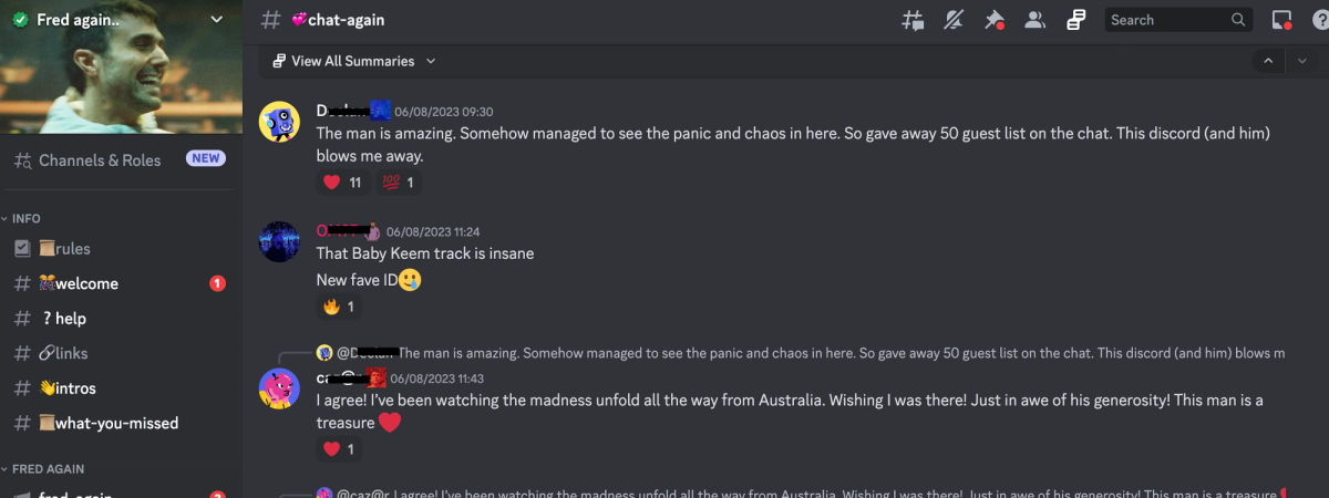 How Fred again.. used Discord to grow into a global artist - Levellr
